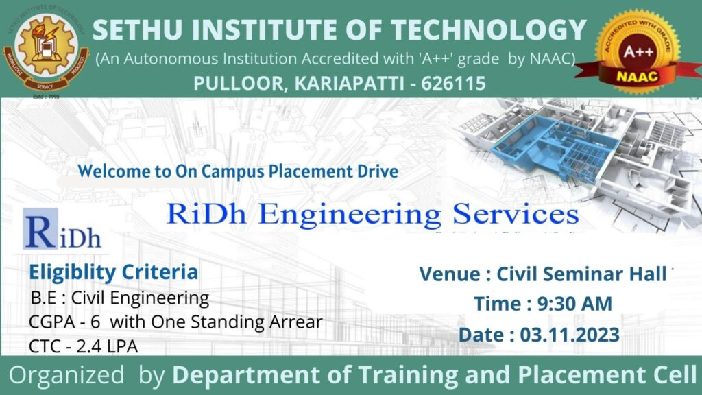 RIdh - Sethu Institute of Technology