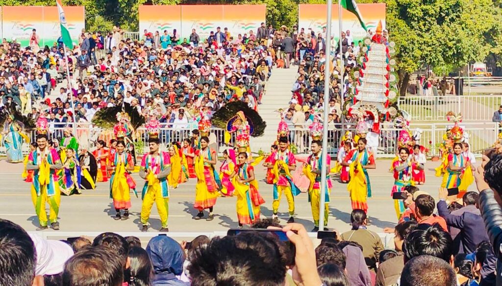 Our students participated in *"Jai Maa Bharati Dance presentation on ...